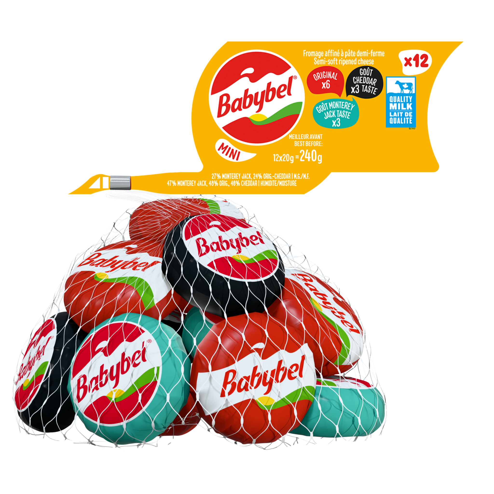 Babybel® Variety Pack x12 - Mini Babybel - CA