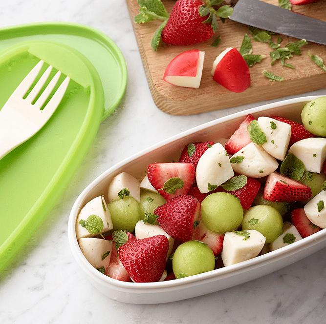 Yummy melon salad - Mini Babybel - CA